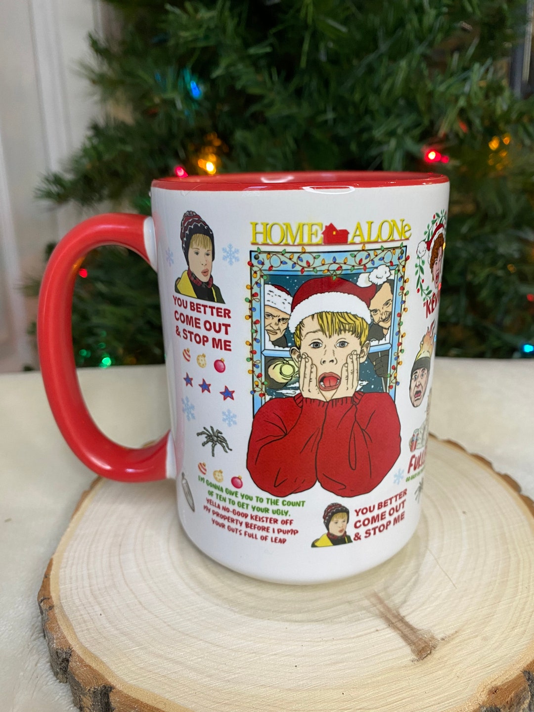 Home Alone Mug, Home Alone, Home Alone Mug, Christmas Coffee Mug ...