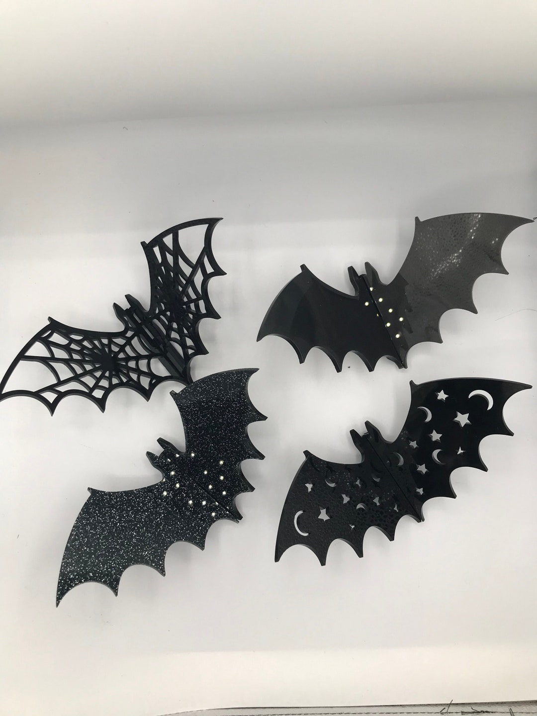Acrylic Bats, Bat, Halloween Decor, Bat Decor, - Etsy