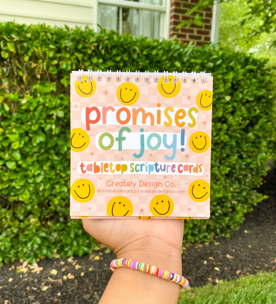 Promises of Joy / Tabletop Scripture Cards / Scripture Memory Cards ...