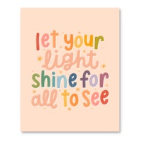 Let Your Light Shine Printable | Christian Nursery Decor | Printable ...