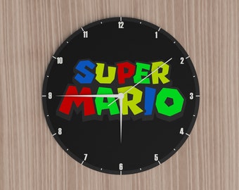 Super Mario Wall Clock - Etsy