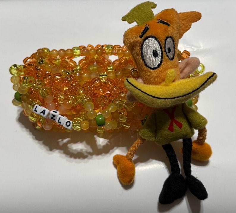 Camp Lazlo Fan Kandi Cuff Bracelet - Etsy