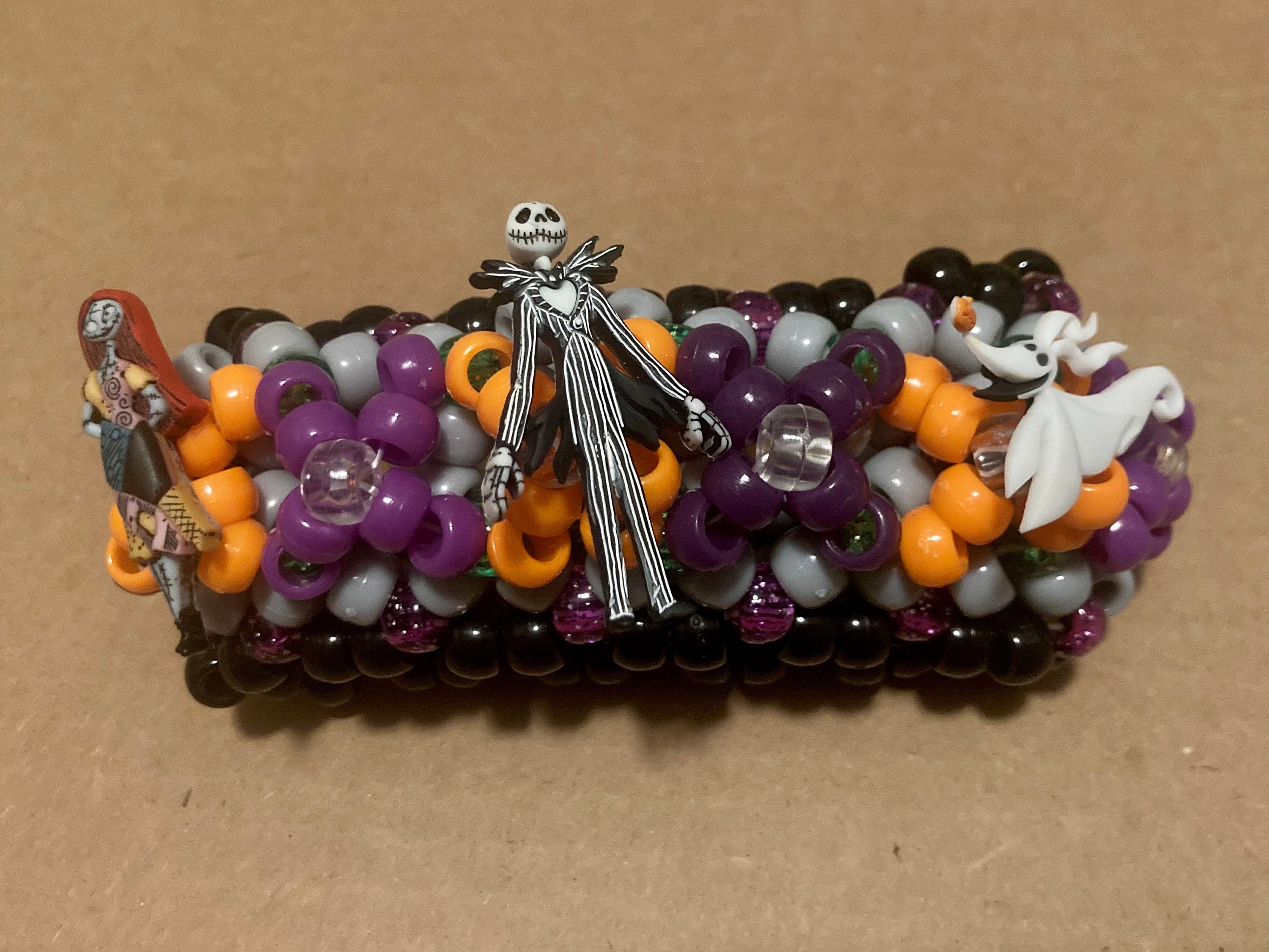 Time Burtons the Nightmare Before Christmas Fan Kandi Cuff Bracelet ...