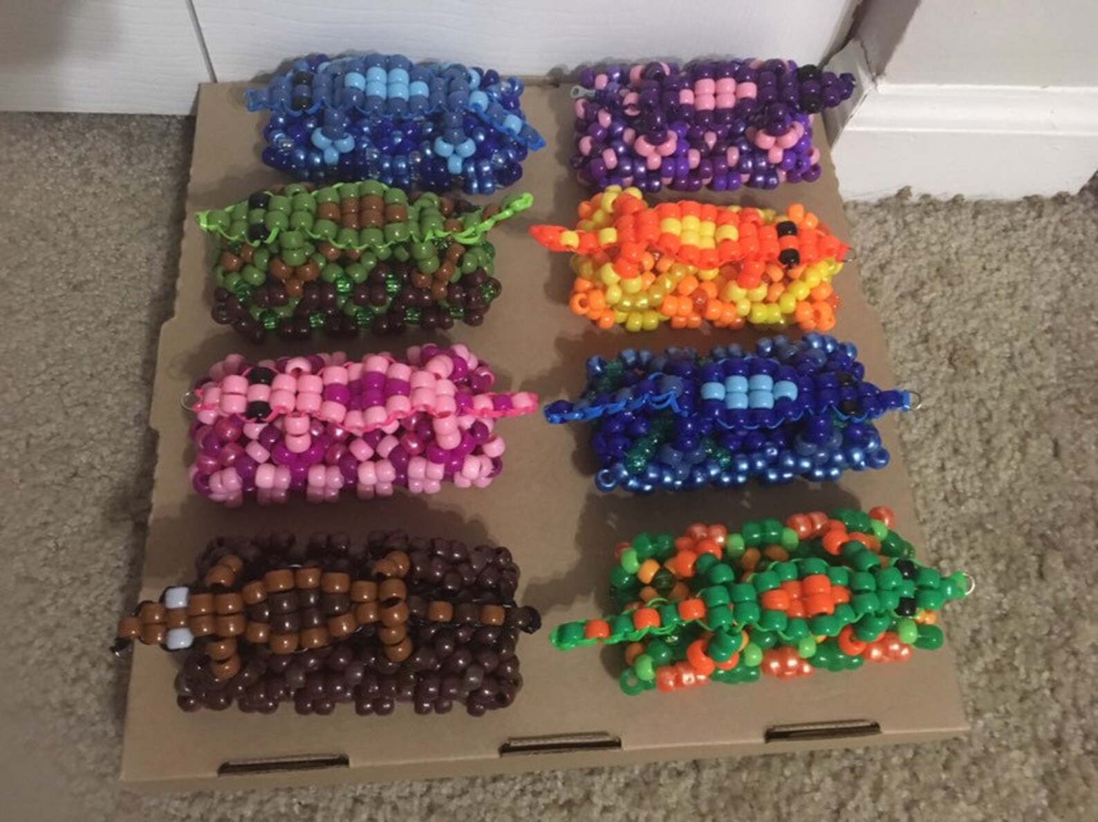 Lizard Kandi Cuff Bracelets - Etsy