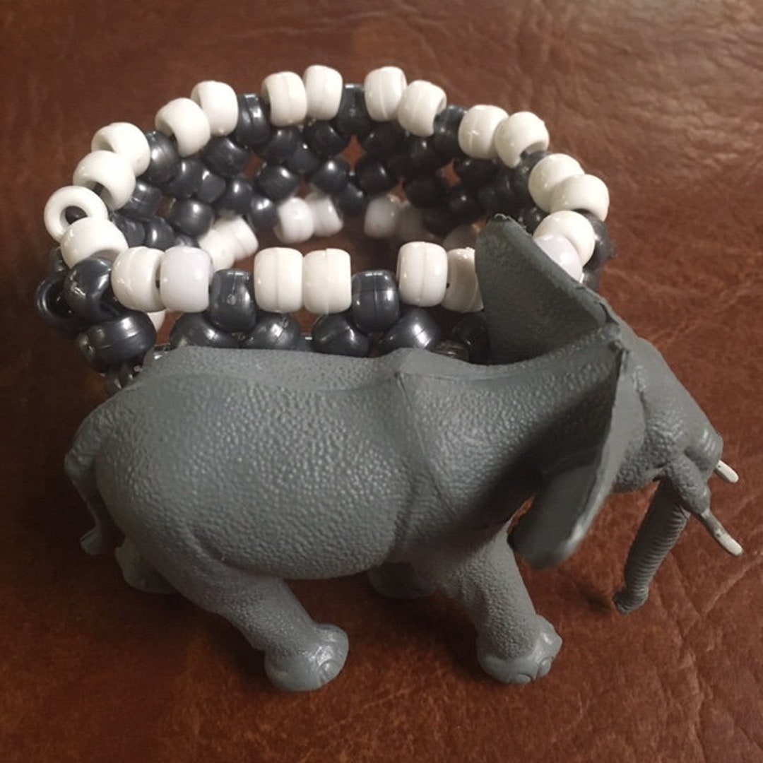Elephant Kandi Cuff - Etsy