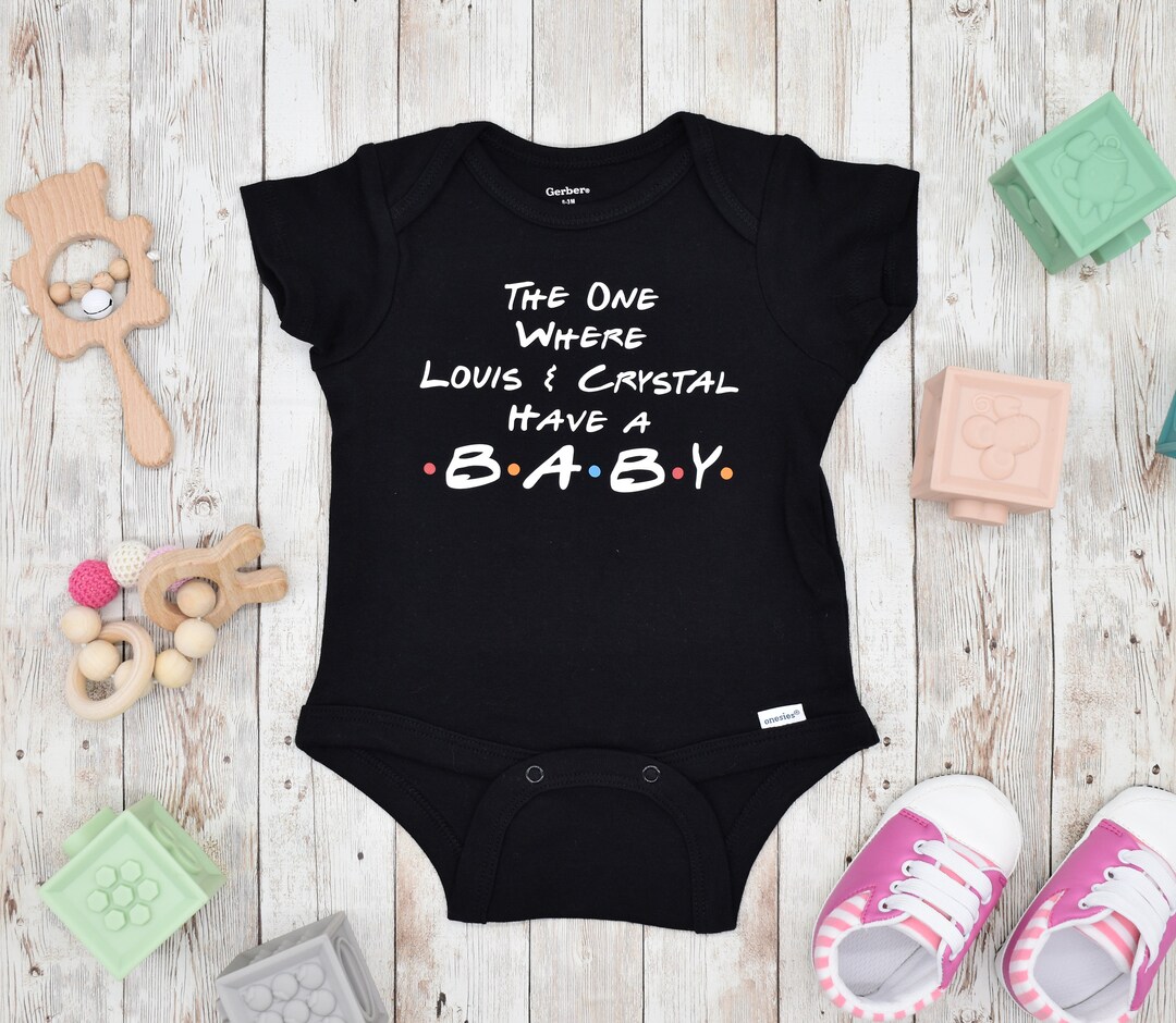 Custom 'friends' Baby Bodysuit, Personalized TV Show Onesie® - Etsy