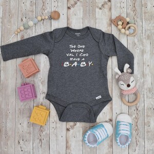 Custom 'friends' Baby Bodysuit, Personalized TV Show Onesie® - Etsy