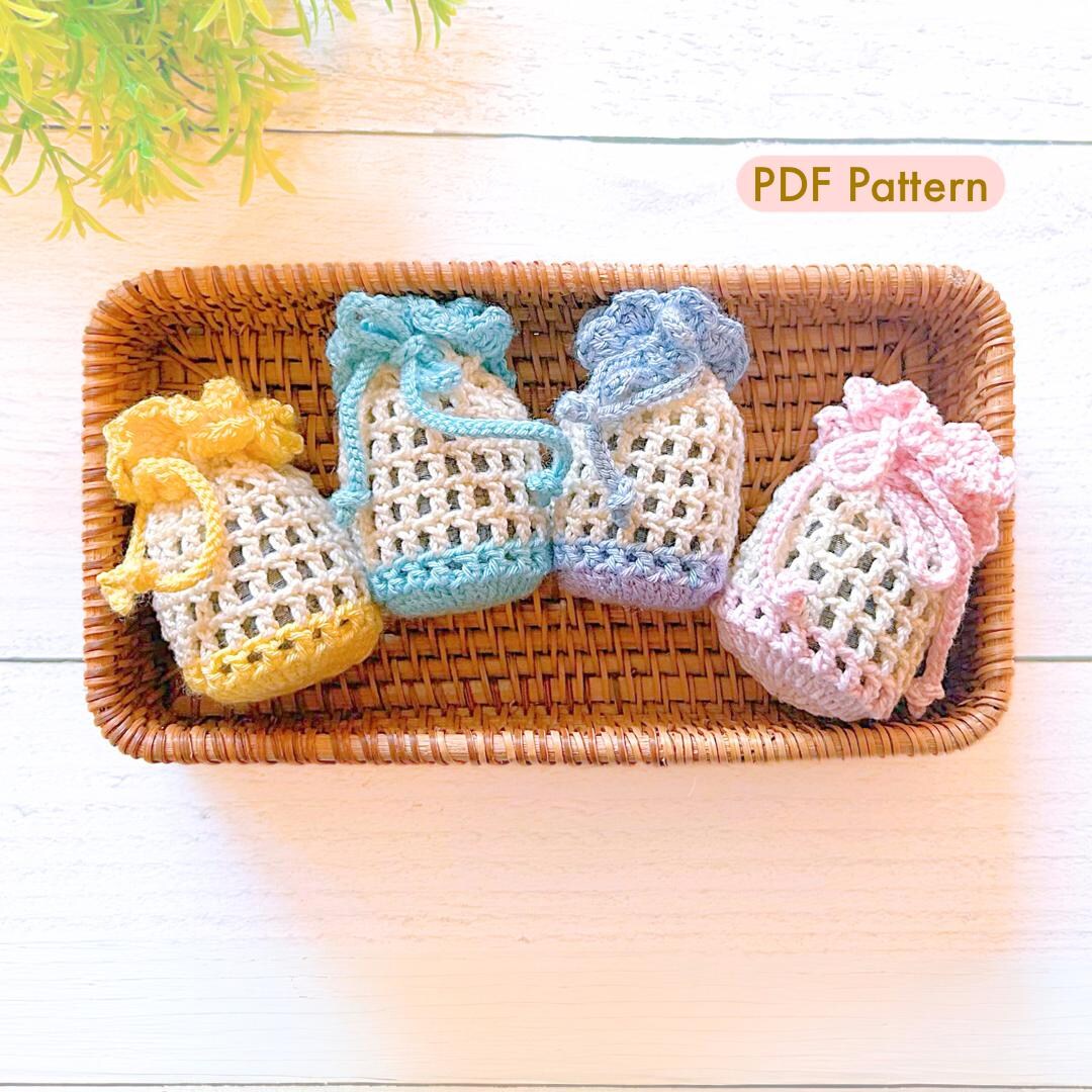 Crochet Lavender Sachet Pattern | DIY Lavender Sachet | Handmade Home ...
