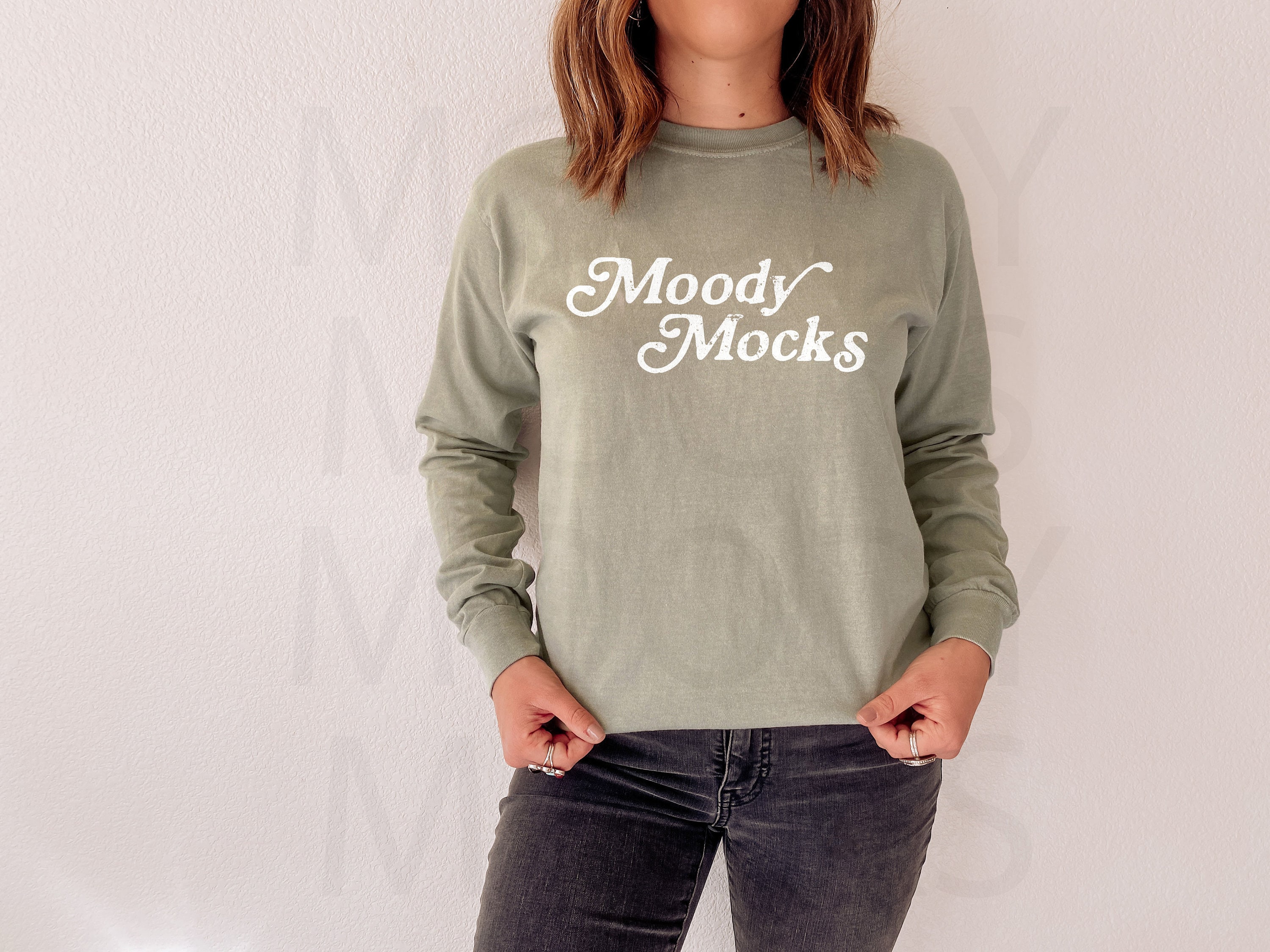 Comfort Colors 6014 Mockup Comfort Colors Sandstone Long | Etsy