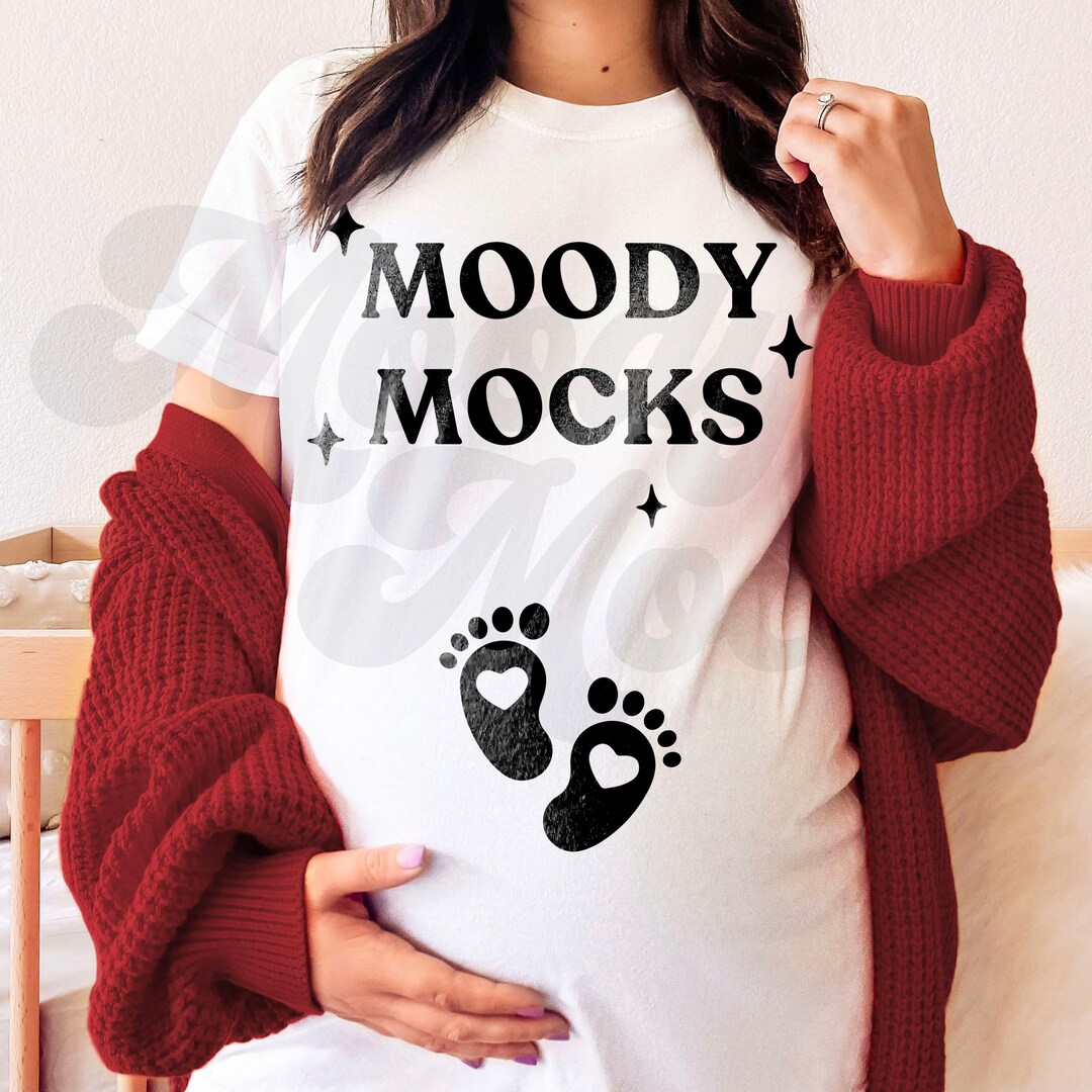 Maternity Mockup Pregnancy Mockup Comfort Colors Mockup Comfort Colors ...