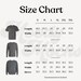 Comfort Colors Size Chart Bundle Size Chart Template Comfort Colors ...