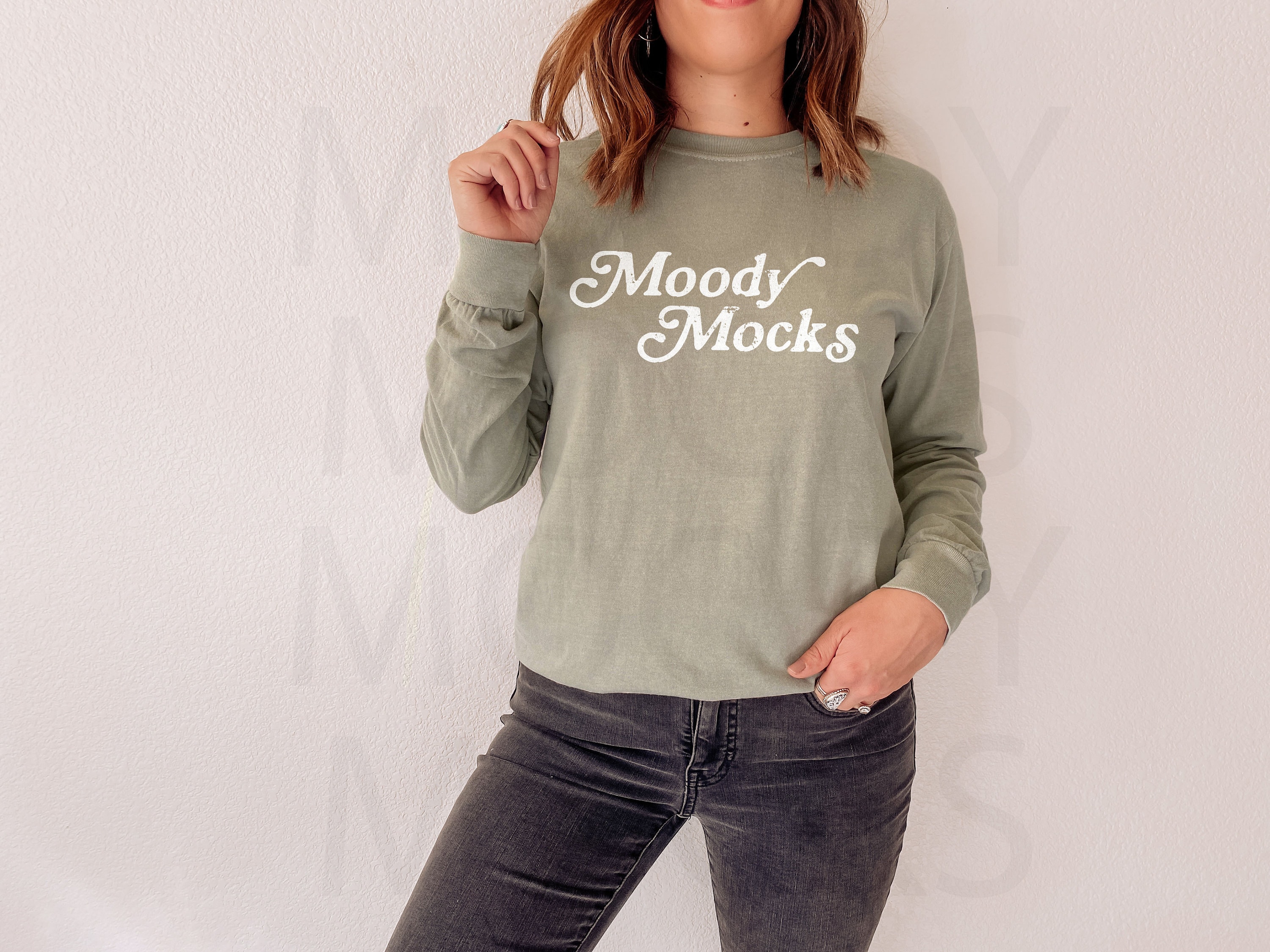 Comfort Colors 6014 Mockup Comfort Colors Sandstone Long | Etsy