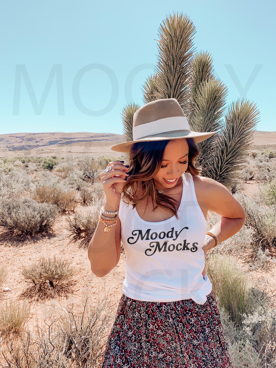 Next Level Mockup | Next Level 1533 Mockup | Next Level White Racerback ...