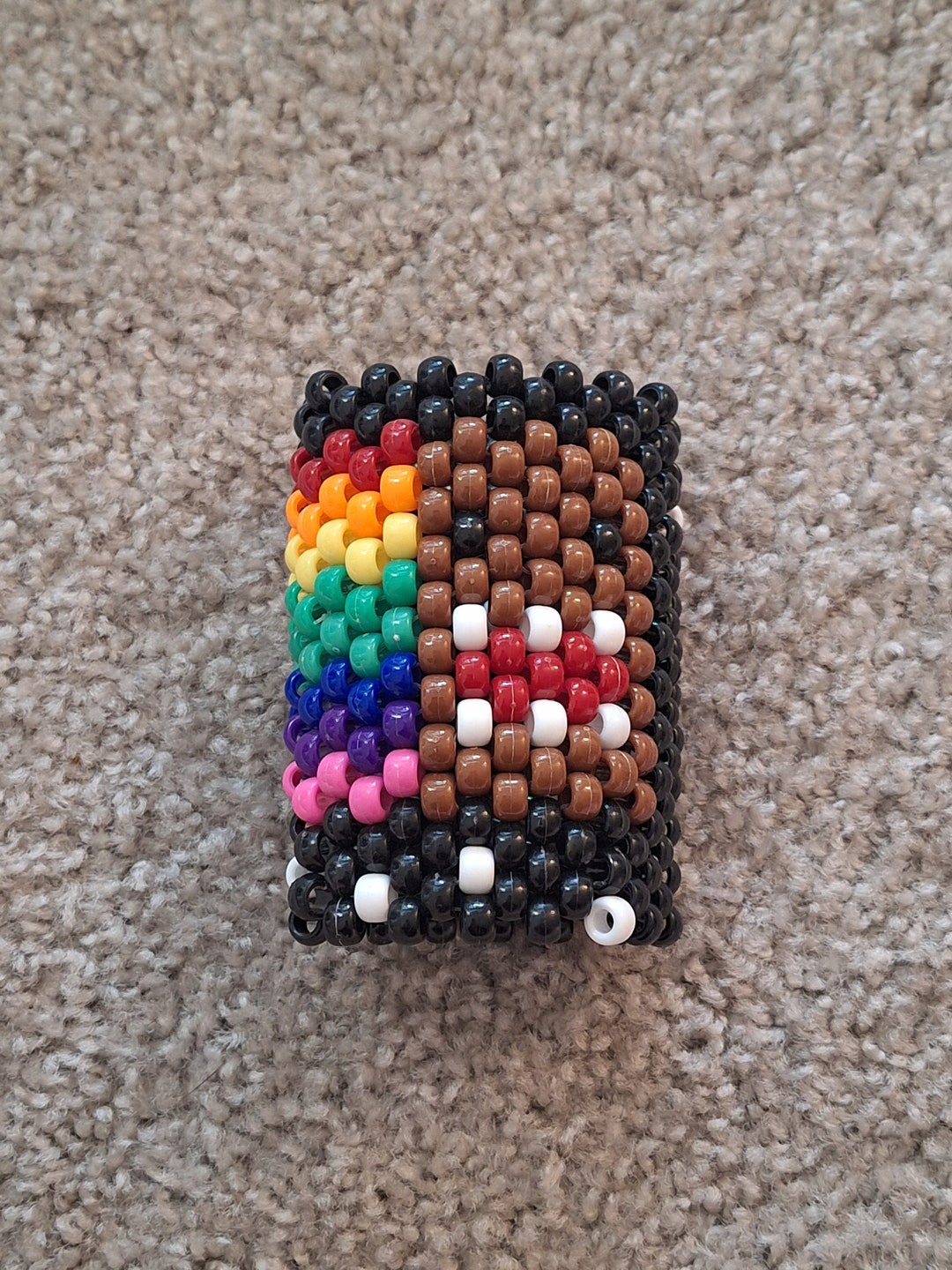 Kandi Cuff/domo Kandi Cuffs/raindbow Domo/scene Kid/festival Kandi ...