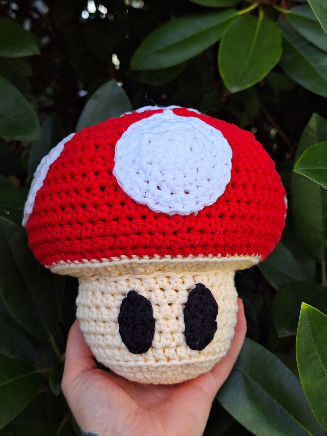 Level up Mushroom Plushie/crochet Level up Mushroom/mushroom Plushie ...