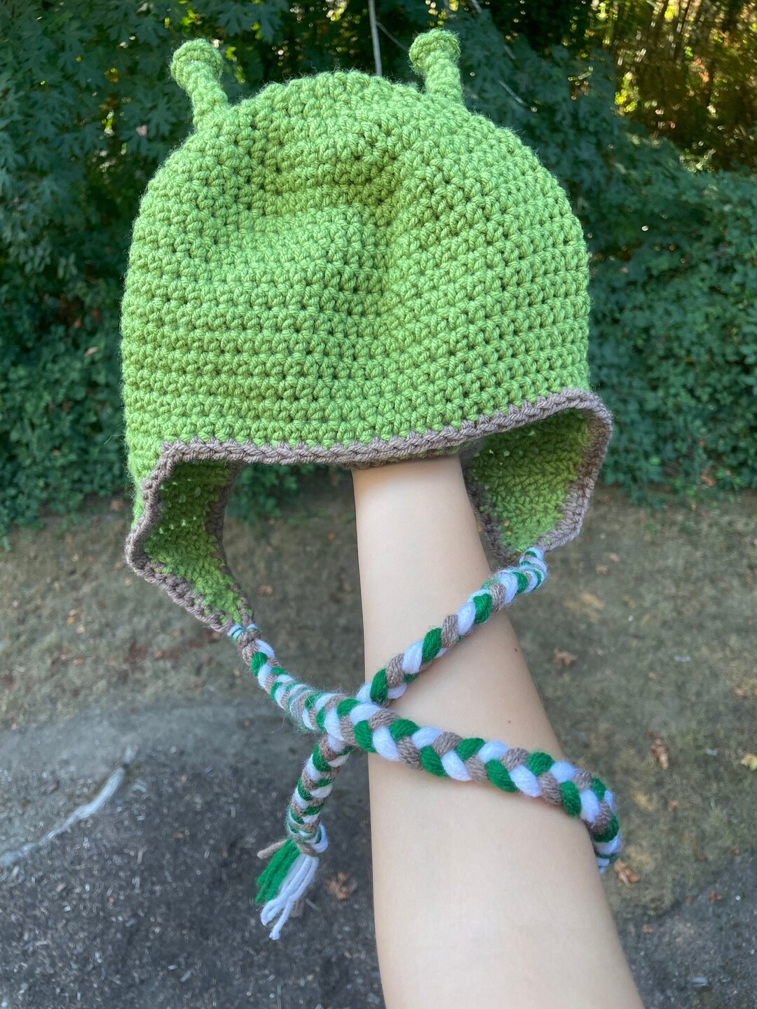 Crochet Shrek Hat - Etsy