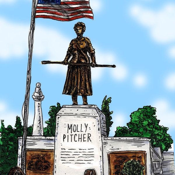 Molly Pitcher - Etsy