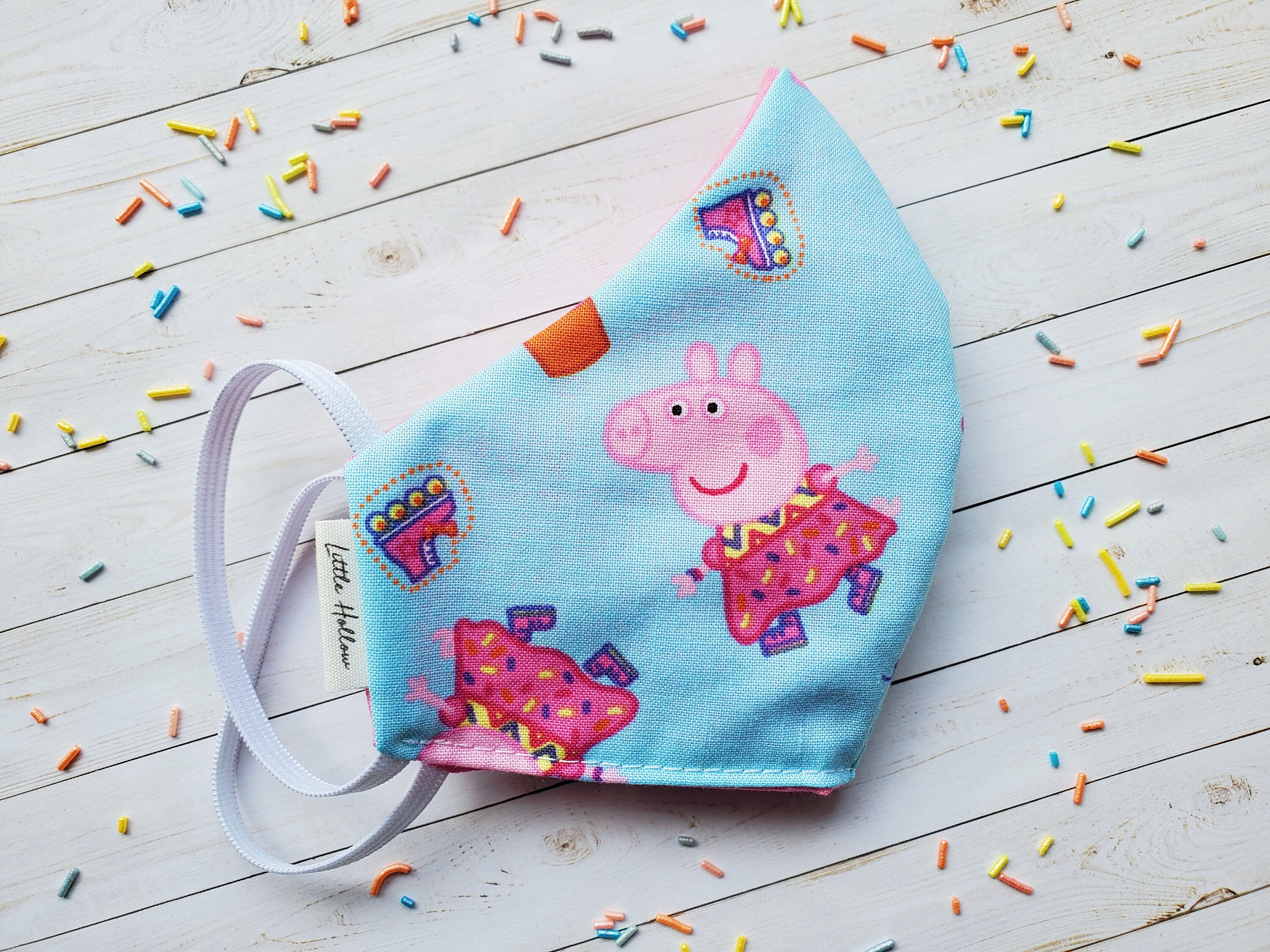 Peppa Pig Face Masks Children's face masks Character | Etsy