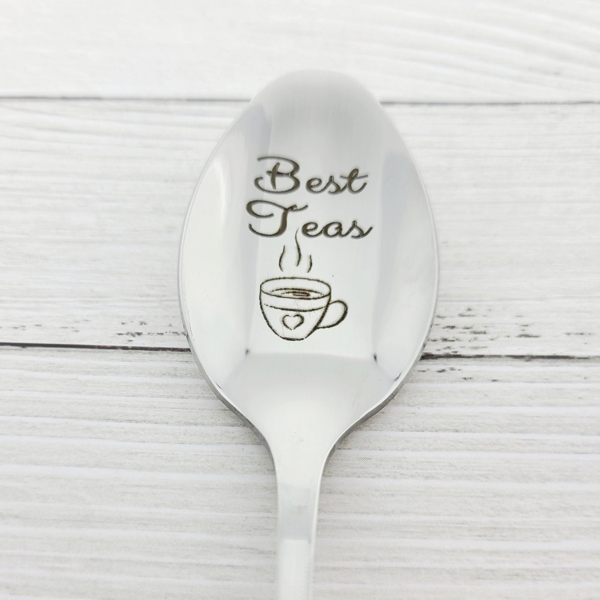 Engraved but First Coffee Spoon, Personalized Stainless Steel Cutlery ...