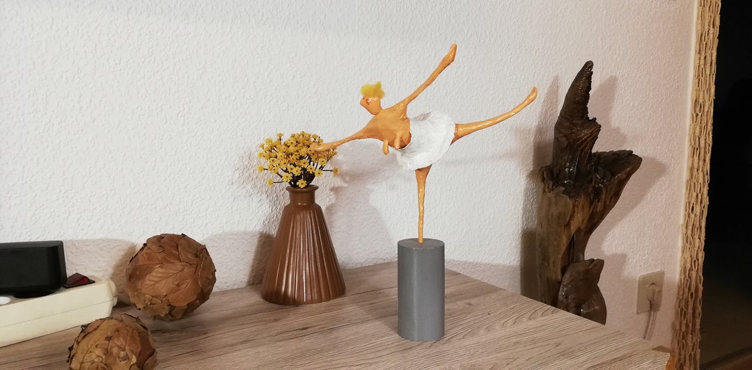 Paper Mache Figure Ballerina Paper Mache Ballerina Dancer - Etsy