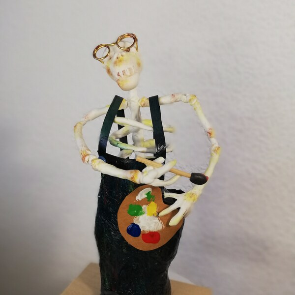 Paper Mache Skeleton - Etsy
