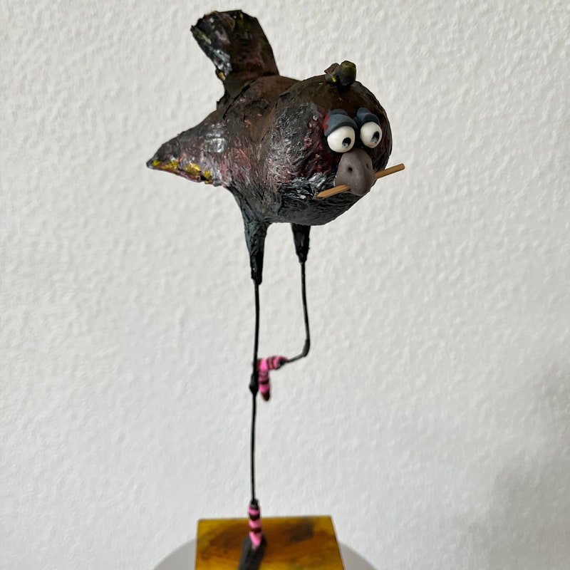 Paper Mache Birds - Etsy