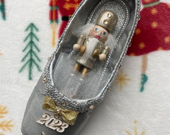 Nutcracker Ballet Decorated Pointe Shoes - Etsy