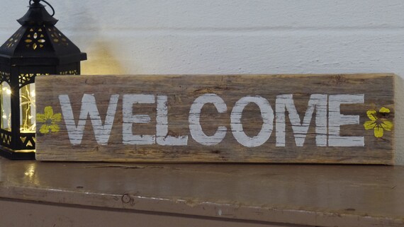 Handcrafted Welcome Signs - Etsy