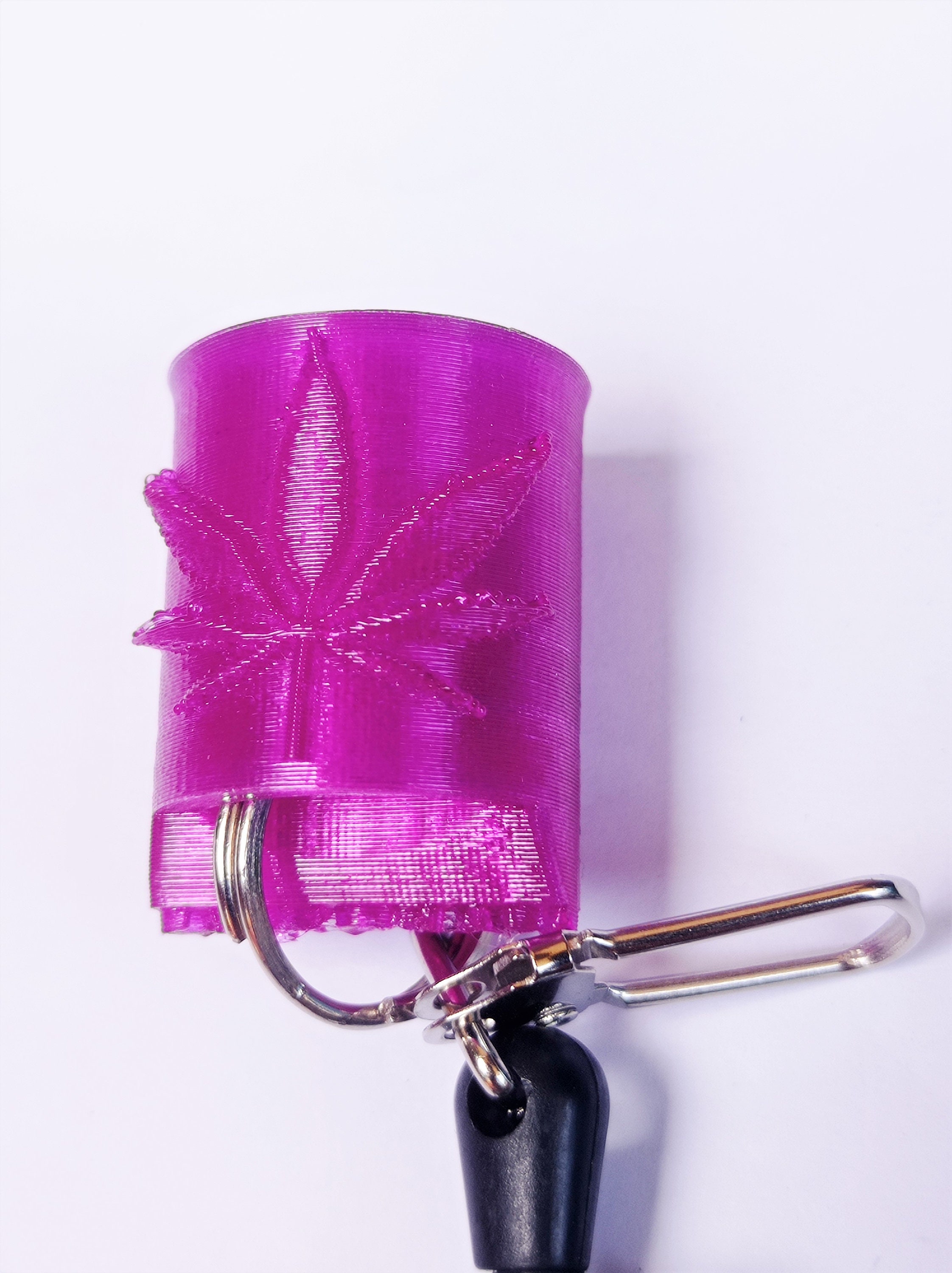 Weed Marijuana Leaf Clipper Lighter Leash. 3D Printed Clitotem - Etsy