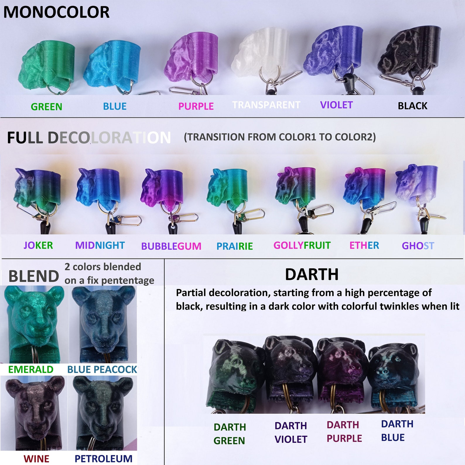 Weed Marijuana Leaf Clipper Lighter Leash. 3D Printed Clitotem - Etsy