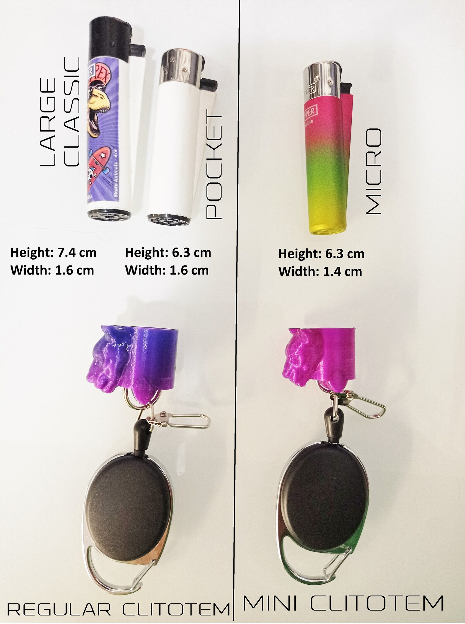 Weed Marijuana Leaf Clipper Lighter Leash. 3D Printed Clitotem - Etsy