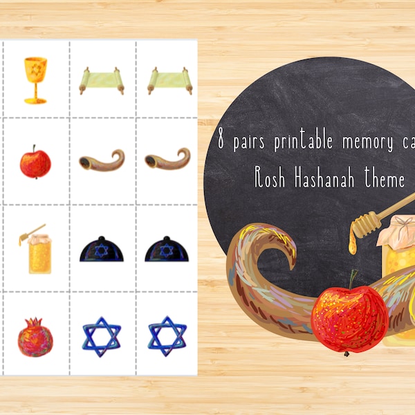 Rosh Hashanah Cards - Etsy