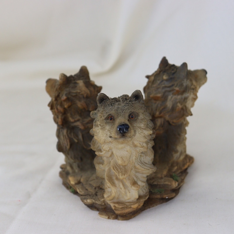 Ceramic Wolf Head - Etsy