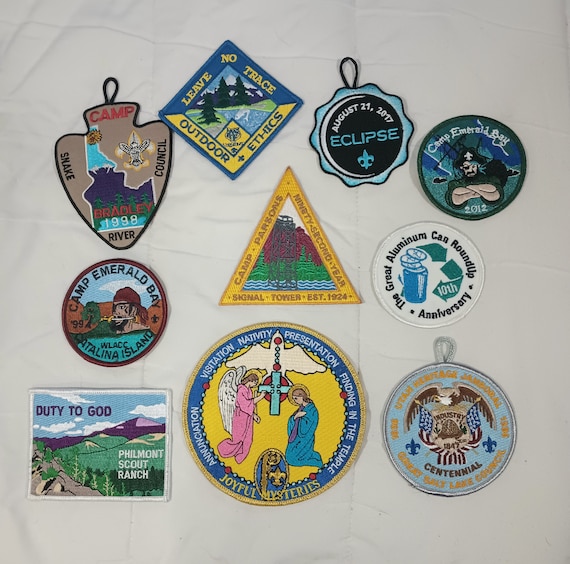 BSA Patches, Scouting, Scouts, Vintage patches - Gem