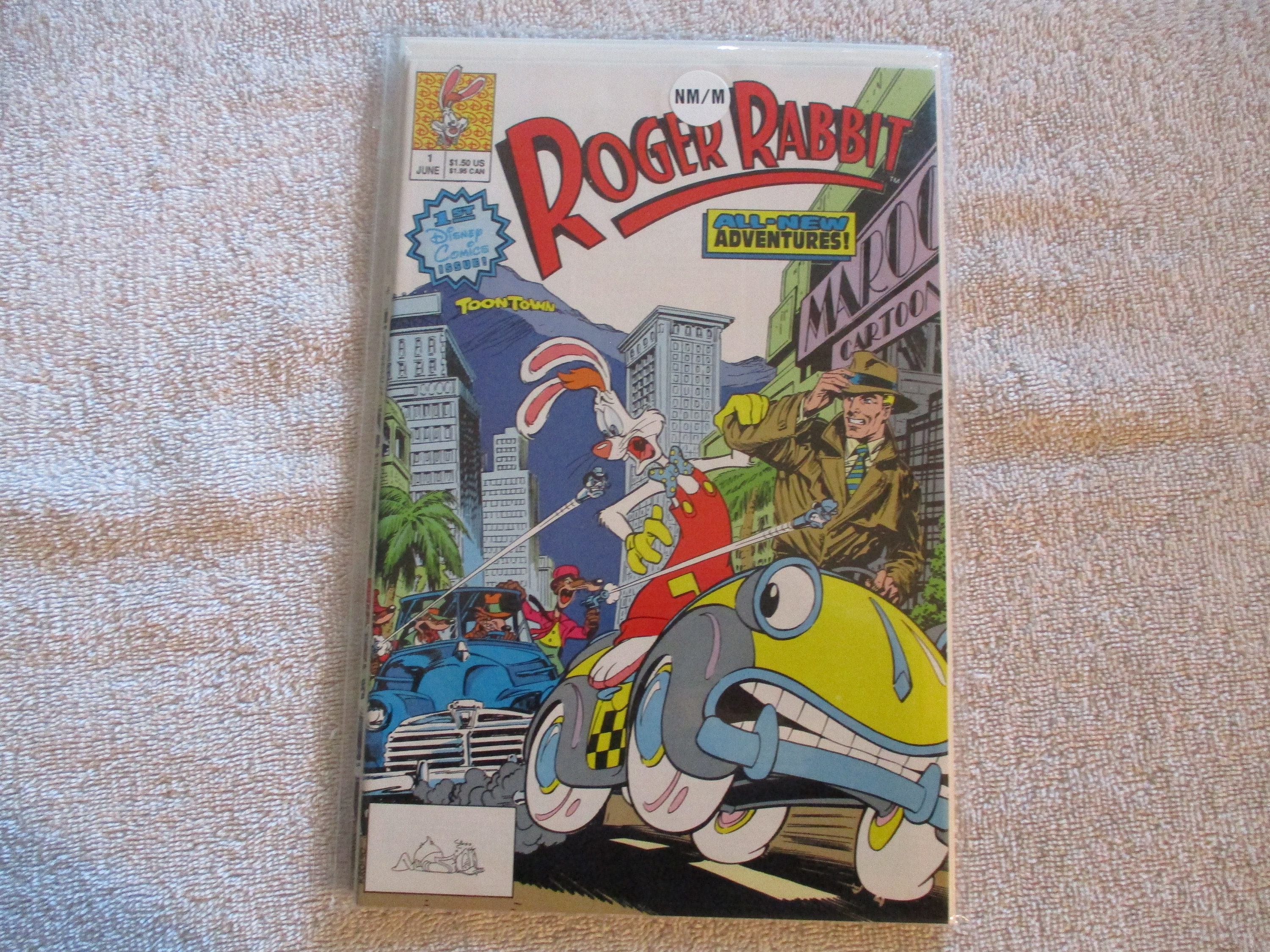 Roger Rabbit: 1990 by Walt Disney Company, Published Monthly by W.D ...