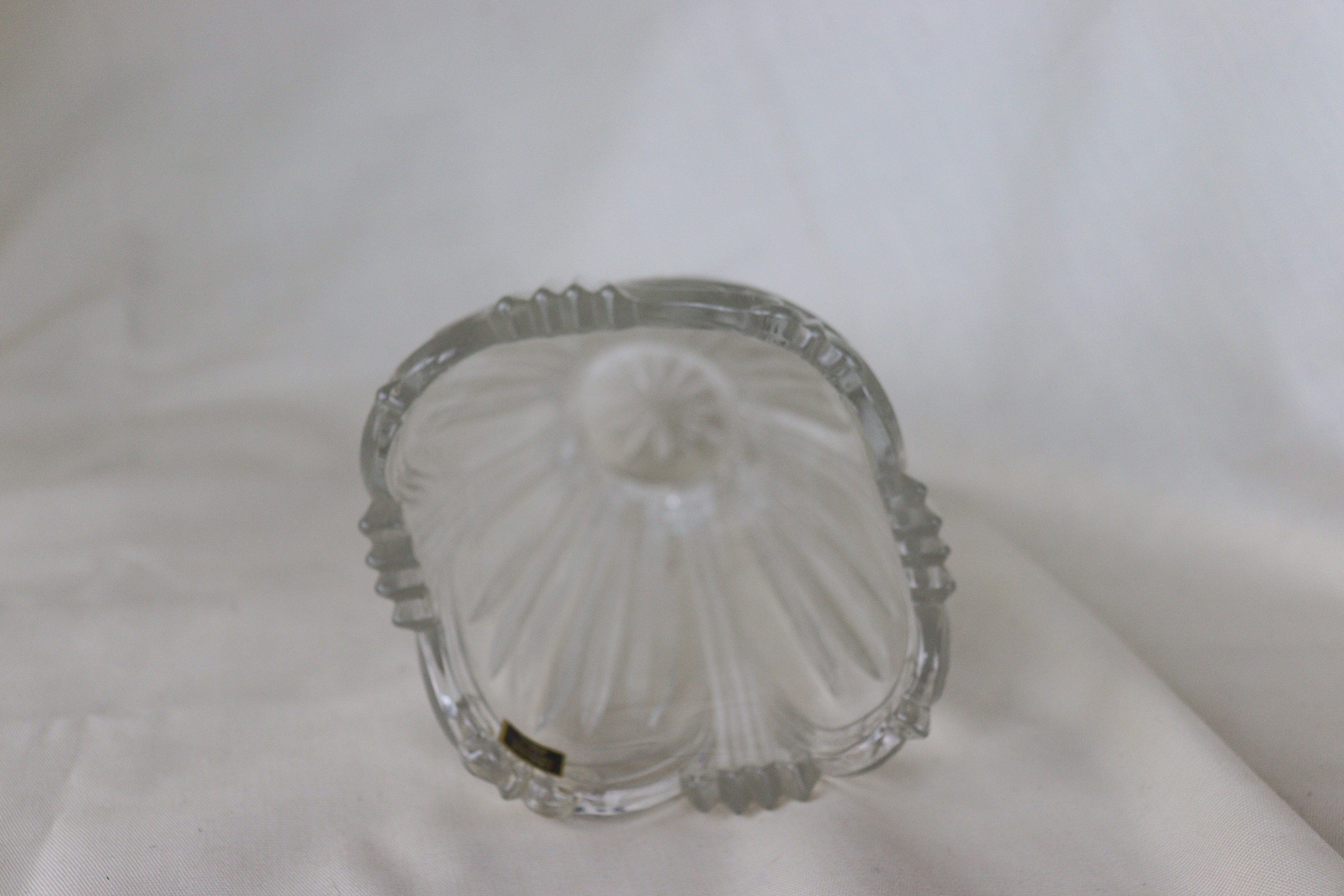 Crystal Floral Vase Oneida Made in Germany Lead Crystal - Etsy