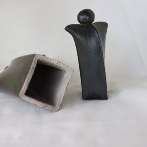 Angel Figurine, Barbara Hertel, Spirit People, Raku PNW Studio Pottery ...