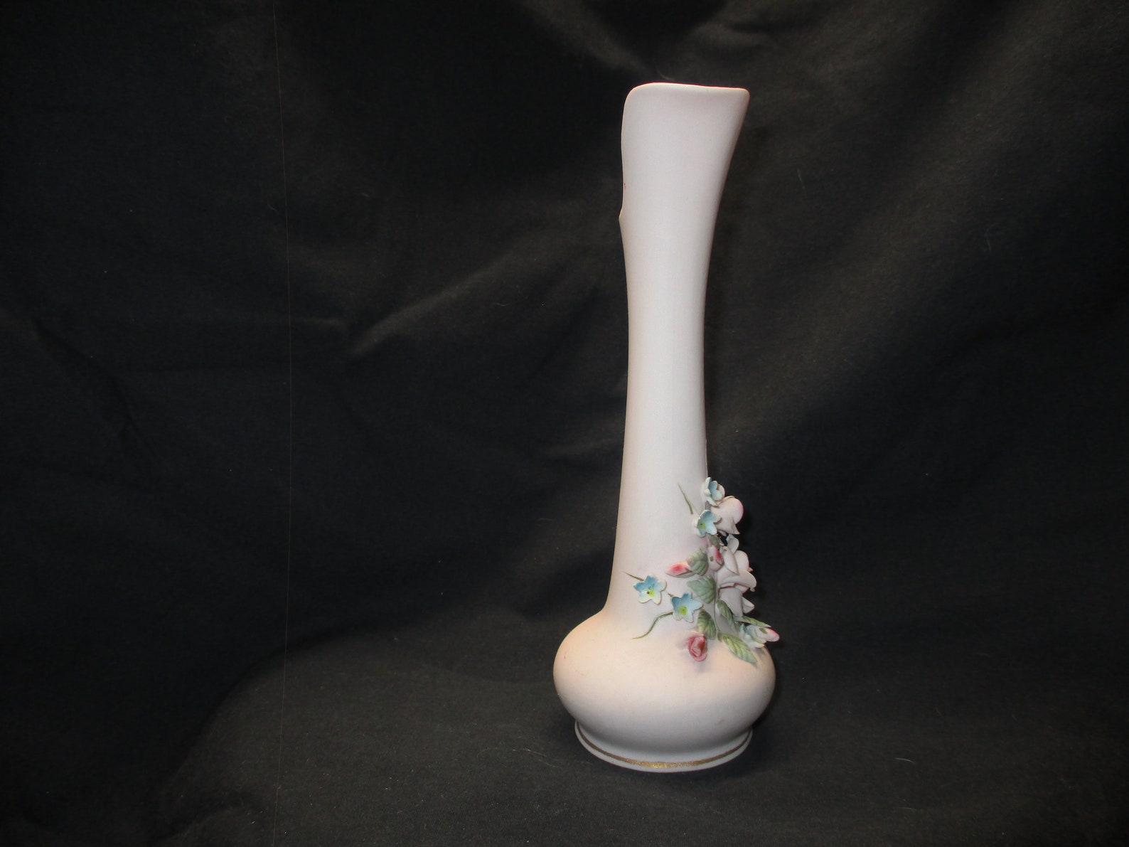 Lefton Pink Vase With Flowers Japan Bud Vase Japanese Ceramics Floral ...