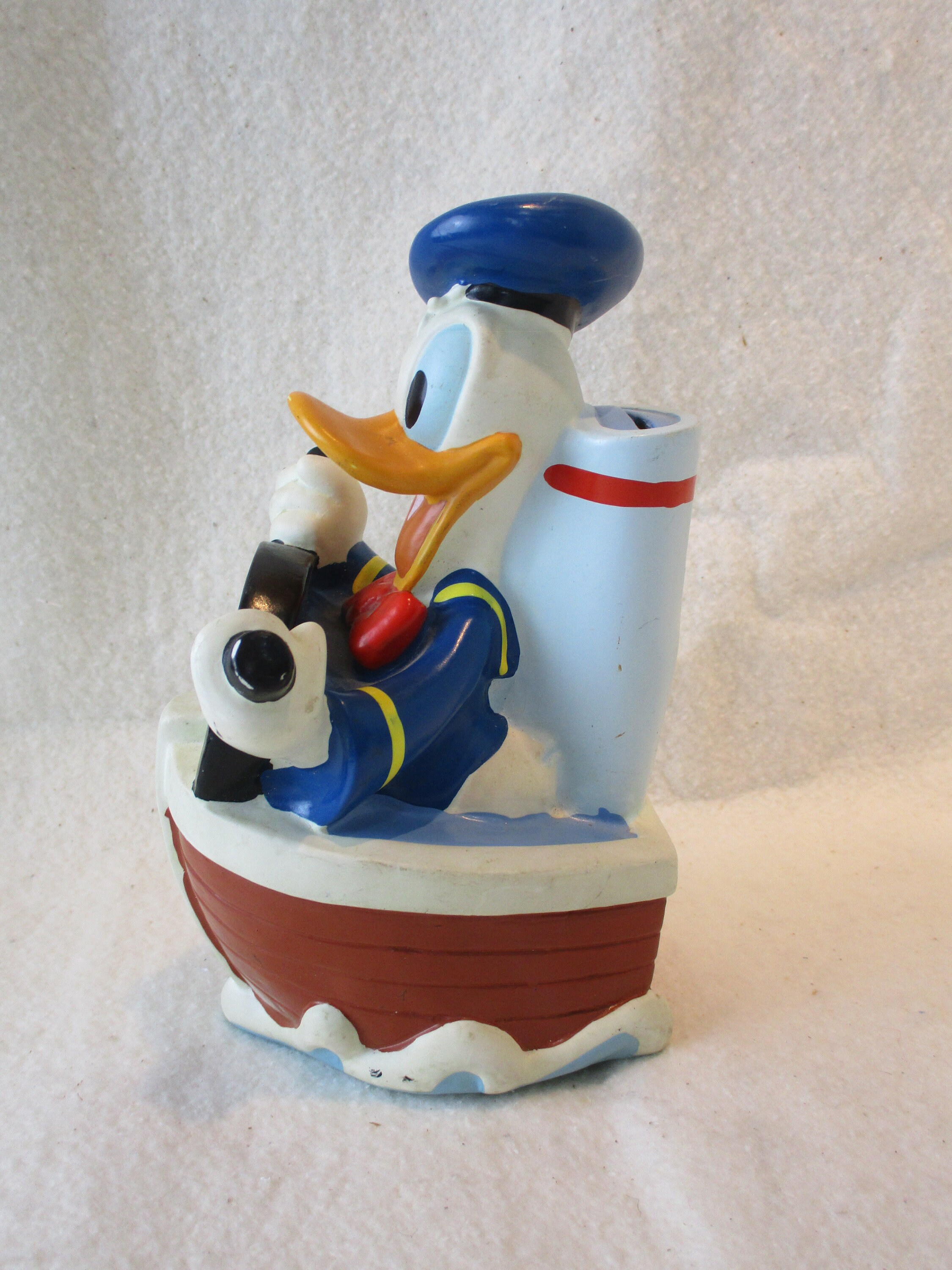 Disney Donald Duck Steering Boat Piggy Bank Piggy Bank Pig - Etsy