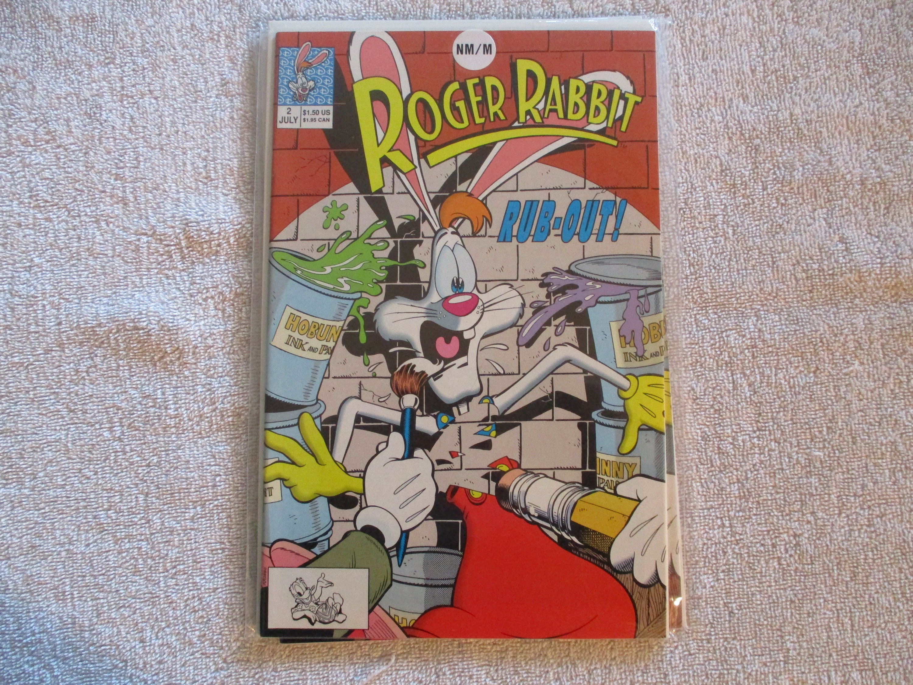 Roger Rabbit: 1990 by Walt Disney Company, Published Monthly by W.D ...