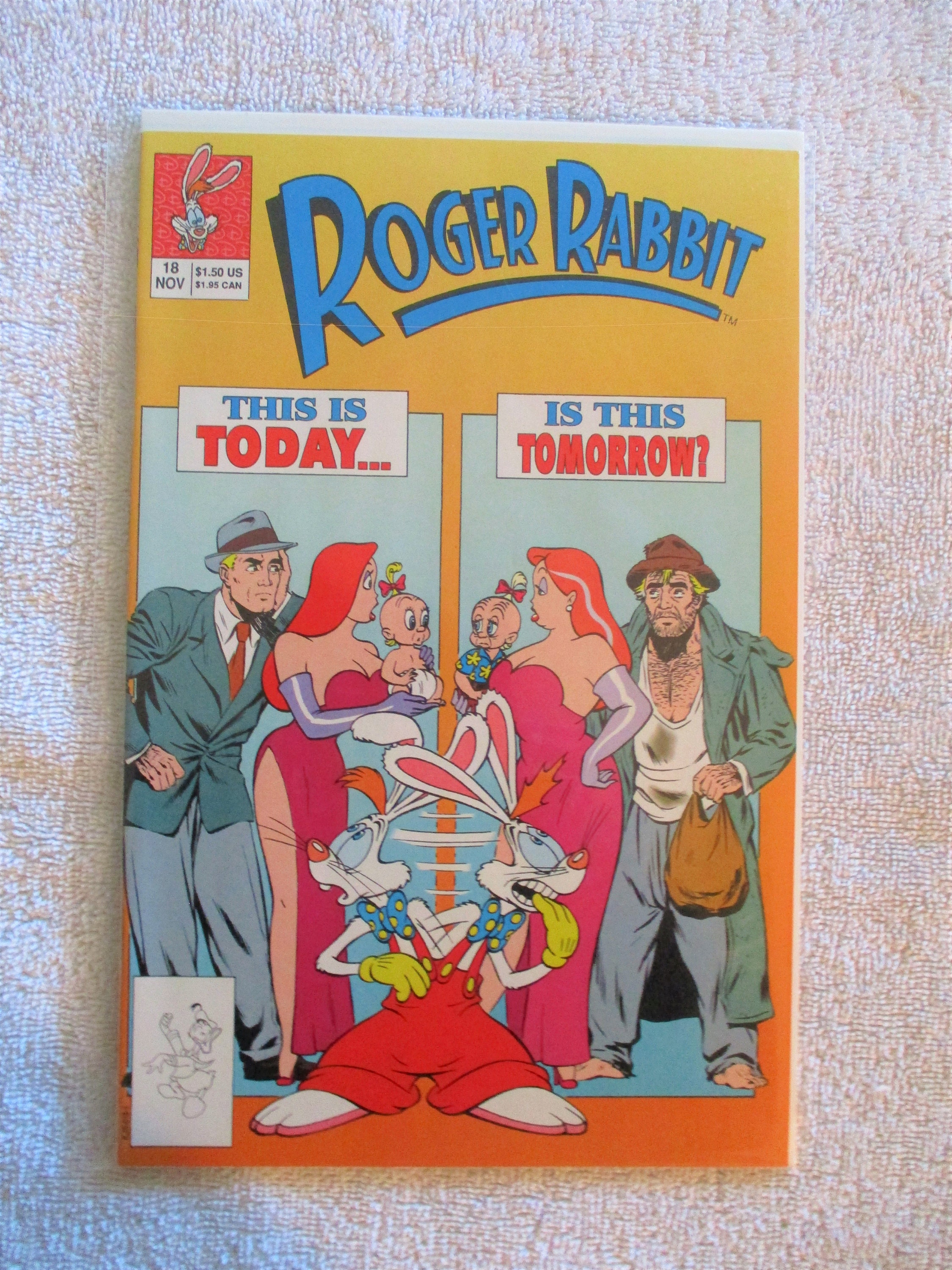 Roger Rabbit: 1990 by Walt Disney Company, Published Monthly by W.D ...