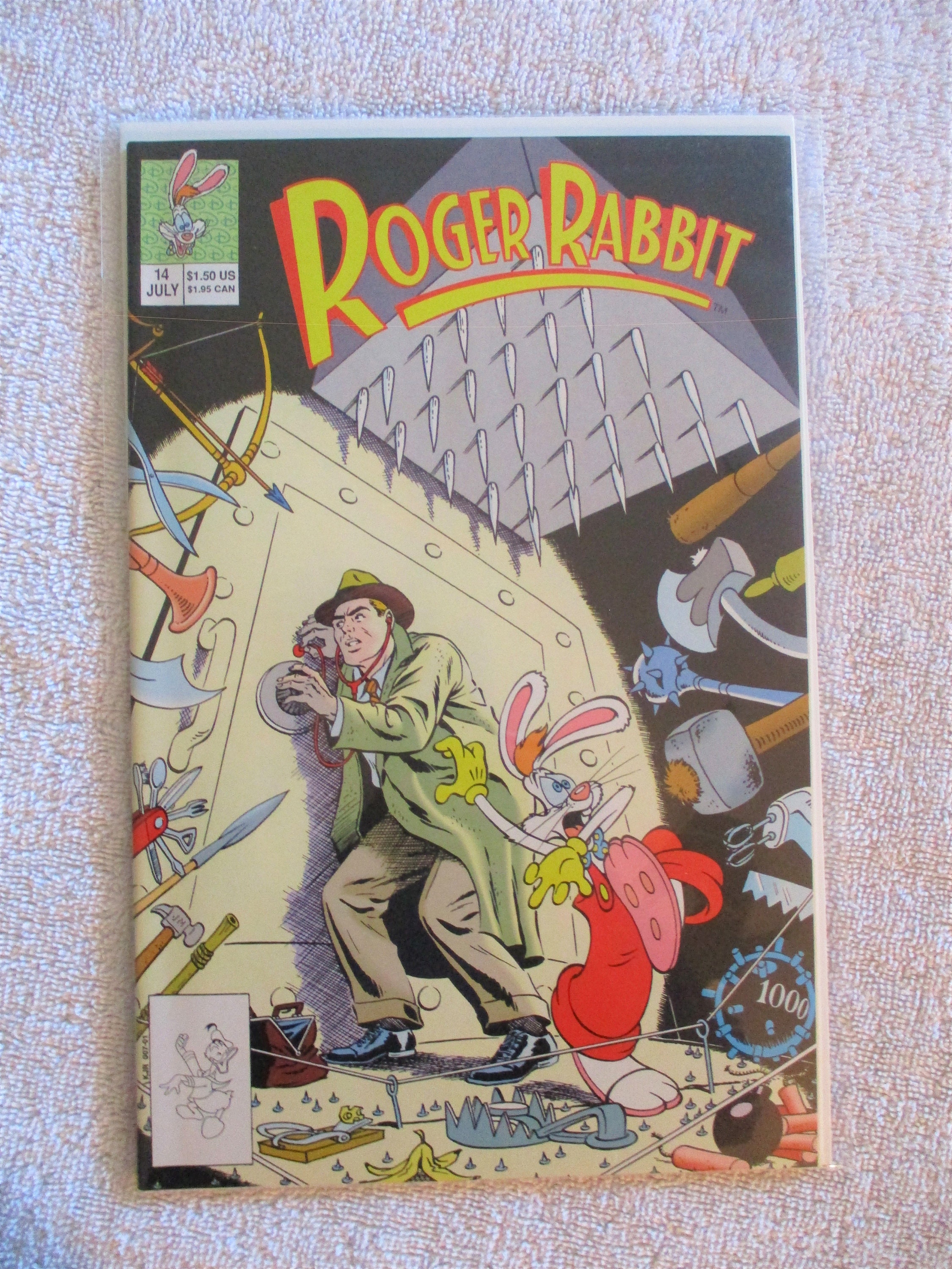 Roger Rabbit: 1990 by Walt Disney Company, Published Monthly by W.D ...