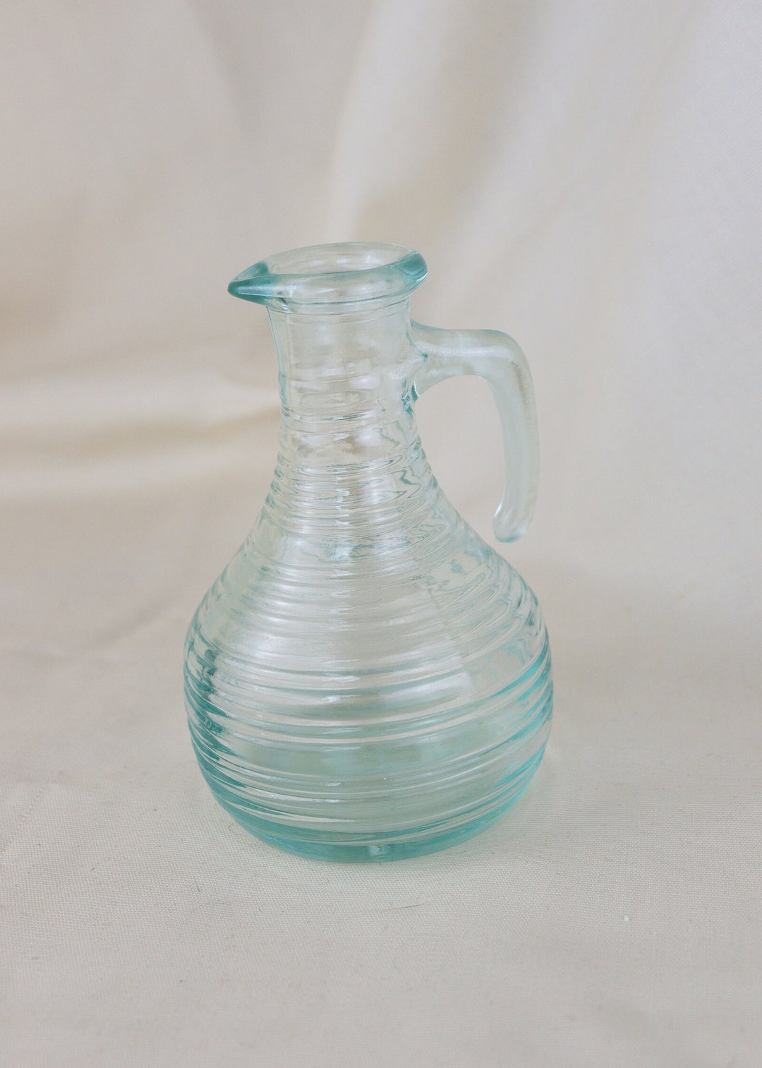 Decanter or Pitcher Vtg Small, Syrup, Vinegar Oil, Kitchenware, Barware ...