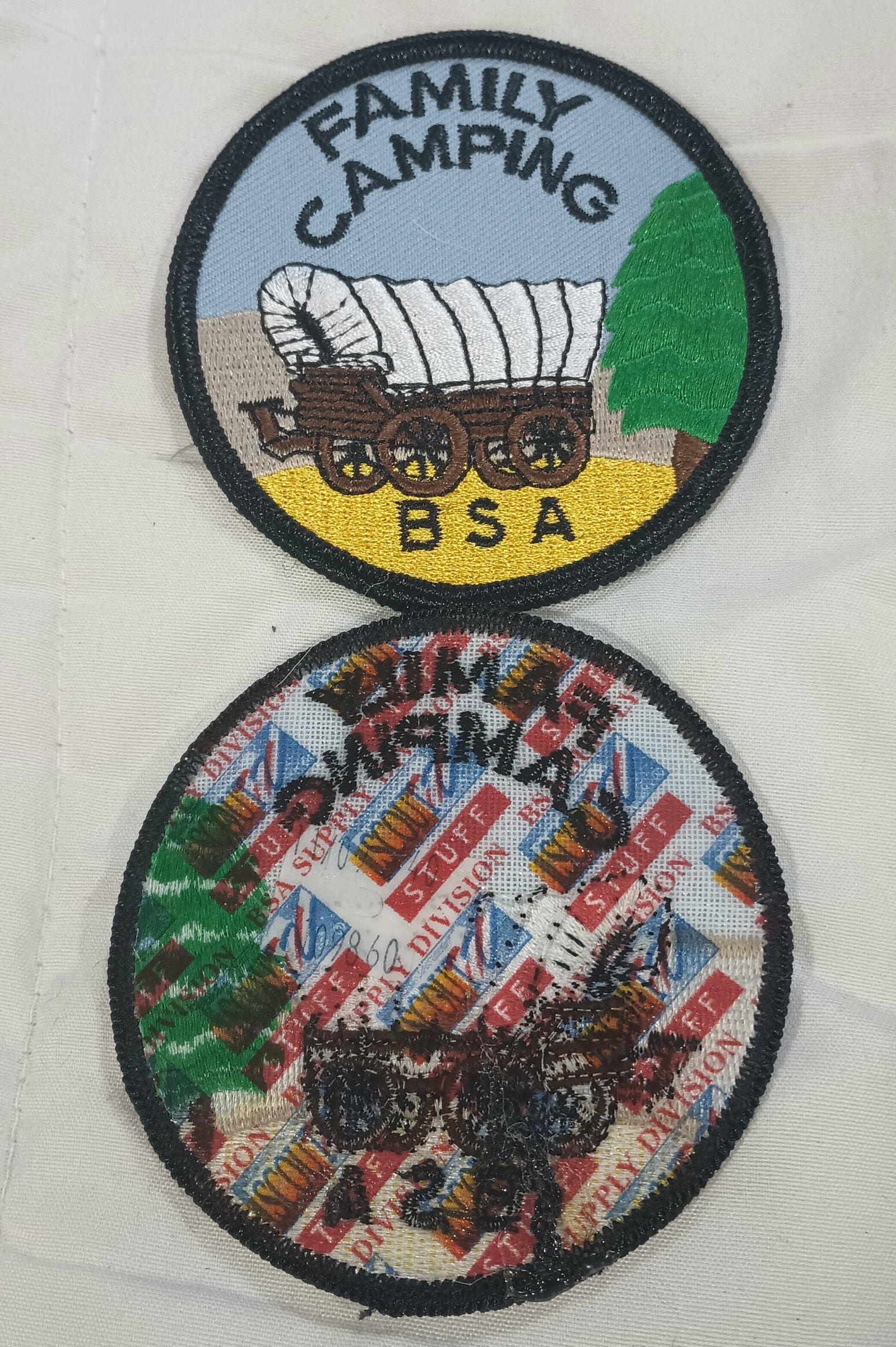 BSA Patches, Scouting, Scouts, Vintage Patches, Camp Tracy, Exploration Camp, Discover America ...