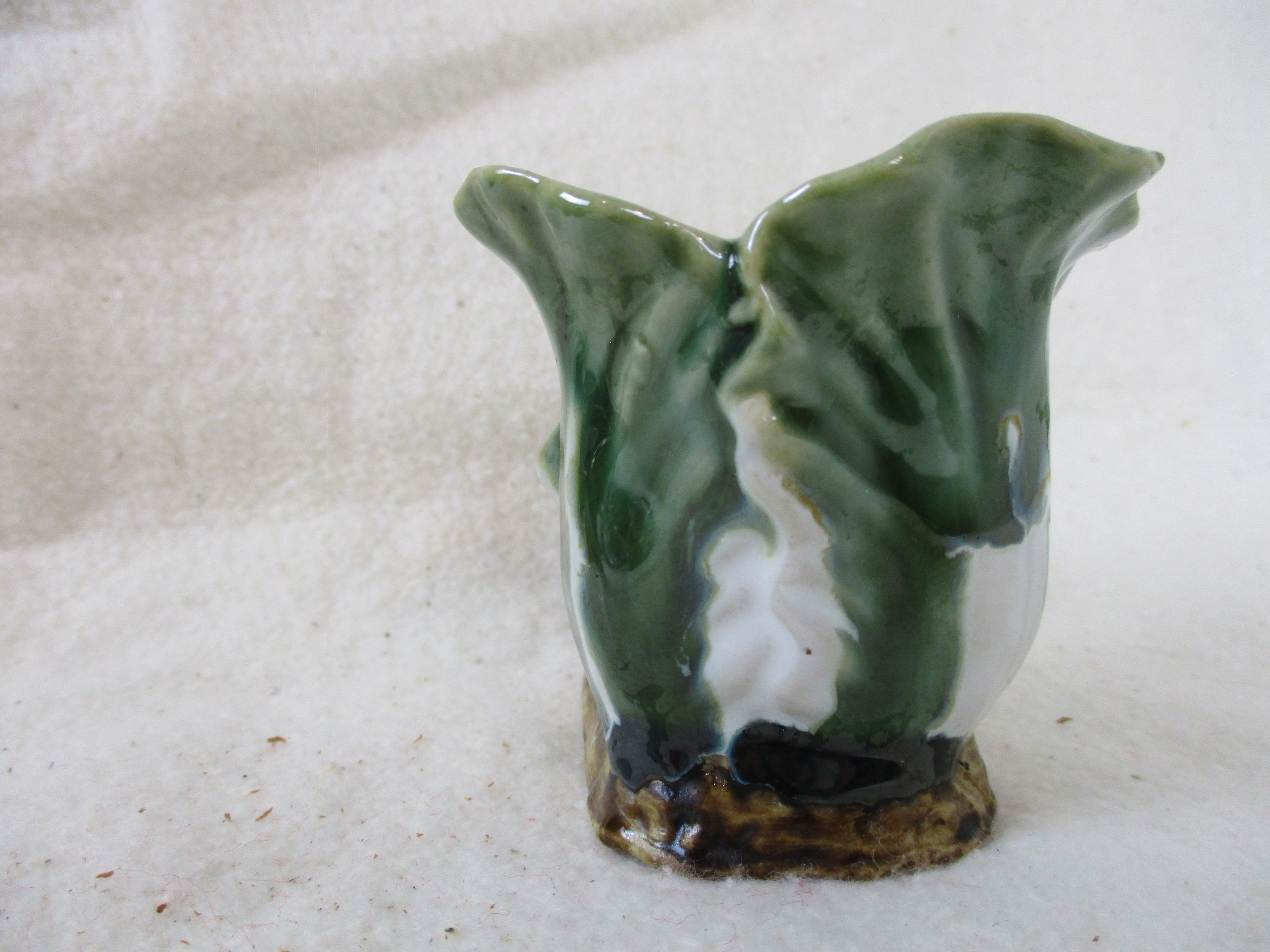 Majolica Lily Vase Planter Chinese Mud-man Cabbage Planter - Etsy