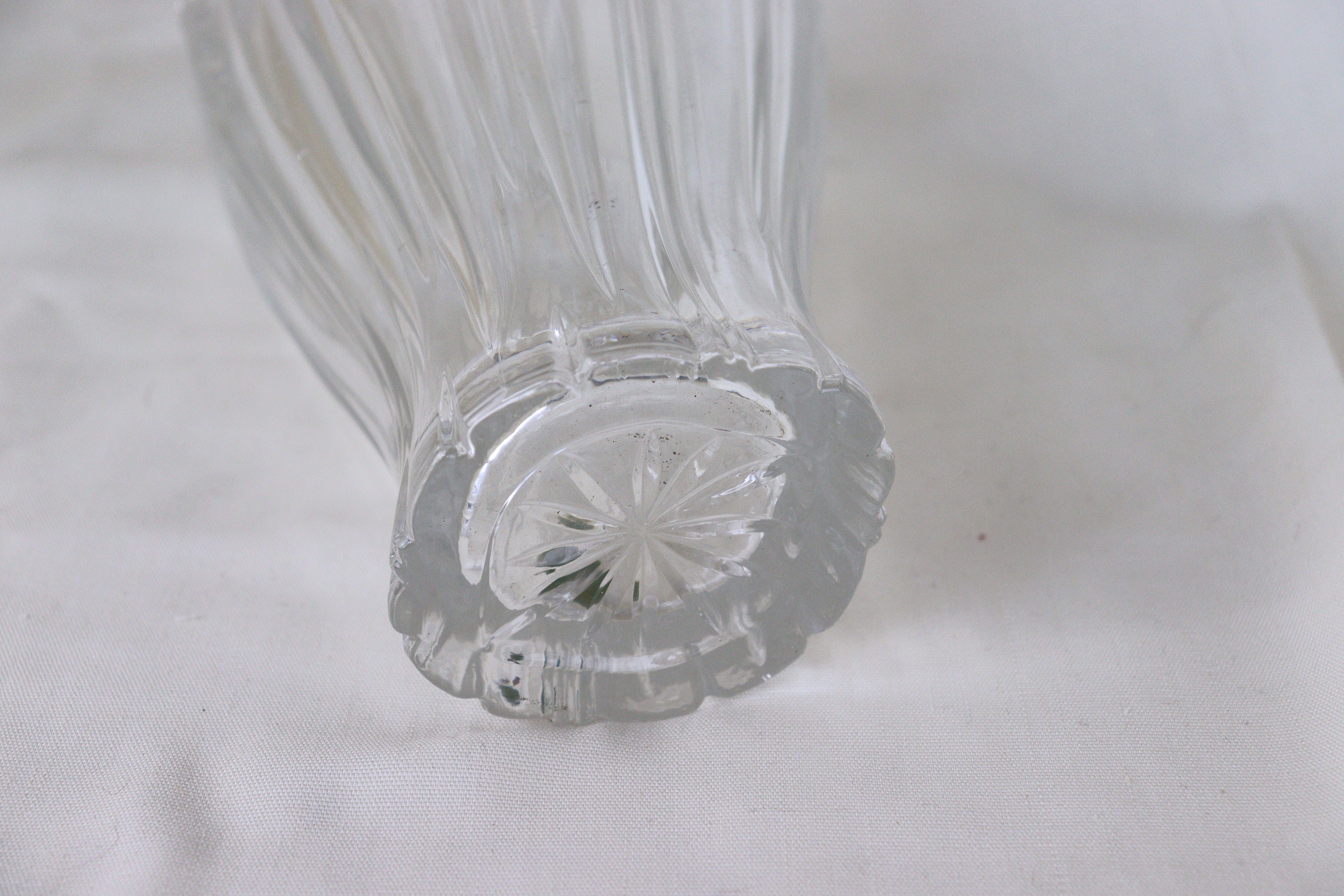 Crystal Floral Vase Oneida Made in Germany Lead Crystal - Etsy