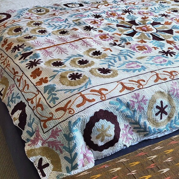 Indian Bedspread - Etsy UK