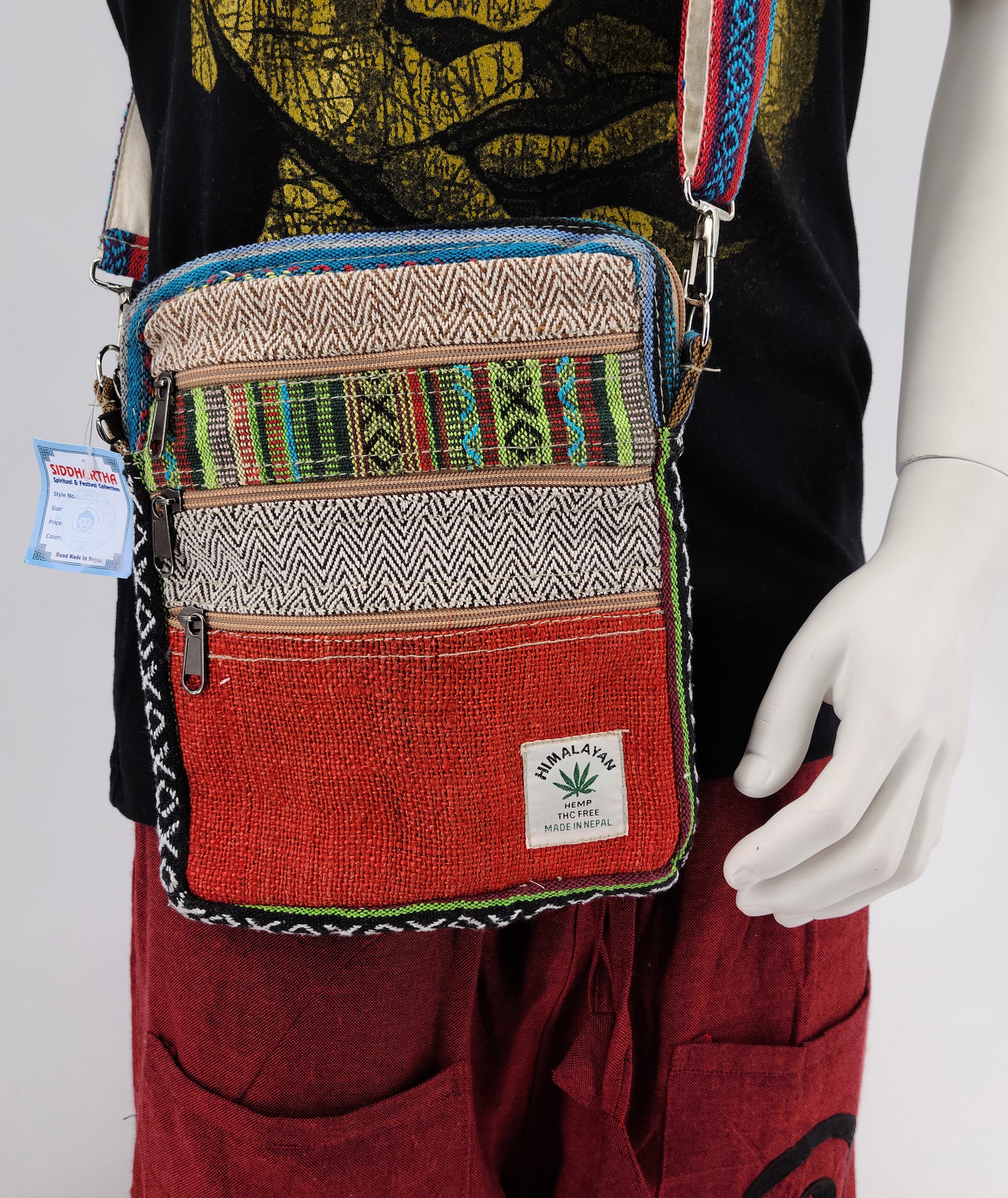 Himalayan Hemp Mini Bag - Etsy