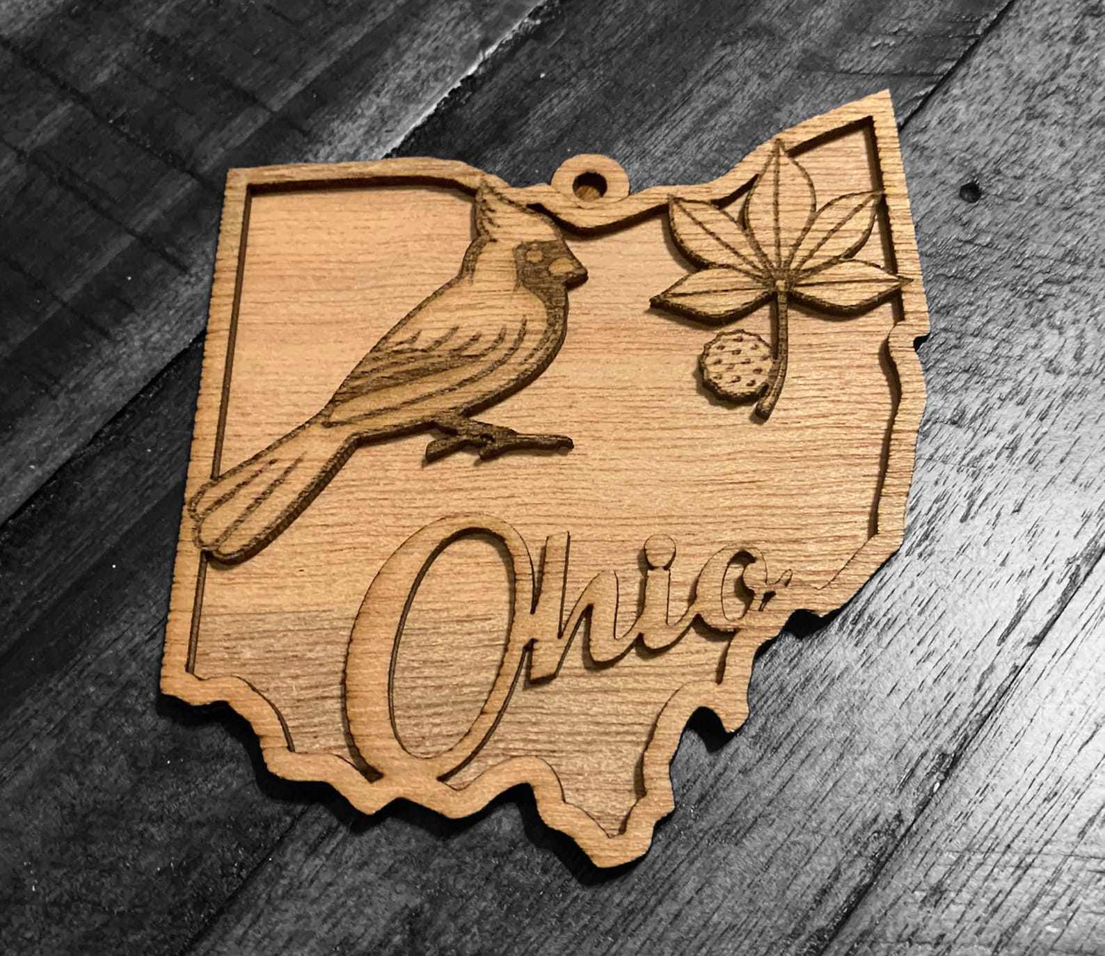 Ohio State Laser Cut File, Cardinal Buckeye SVG (digital Download) - Etsy