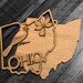 Ohio State Laser Cut File, Cardinal Buckeye SVG (digital Download) - Etsy